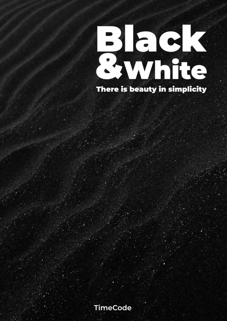 Black & White - TimeCode Design